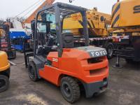 China 3000 kg Weight Used Toyota FD30 Forklift with Clamp Side Shift Moving Left and Right for sale