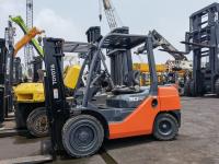 China 3000 kg Gasoline Engine Toyota 8F30 Hydraulic Diesel Forklift for Heavy Loads for sale