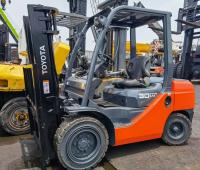 China 3000 kg Gasoline Engine Toyota 8F30 Hydraulic Diesel Forklift for Heavy Loads for sale
