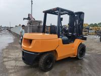 China Used Toyota Forklift Gasoline Gas 2.5ton 3 Ton in Shanghai Yard with Fork Width routine for sale