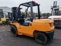 China Chinese 4 Tons Forklift 5 Ton Diesel Forklift with 5000 kg Weight and Gasoline Engine for sale