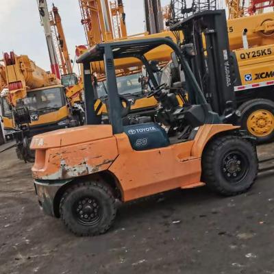 China Original Repaint Toyota Japan 5 Ton 7F50 Hydraulic Forklift with Fork Length Routine for sale