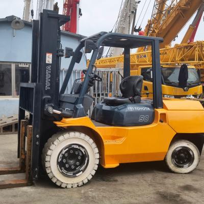 China 3 Tons 5 Tons 7 Tons Diesel Forklift Original Japanese Routine Fork Length and Width for sale