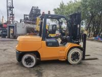 China Used Toyota 4 ton 4.5 ton 5 ton Radiator Forklift Diesel Forklift Truck FD40 FD45 FD50 for sale