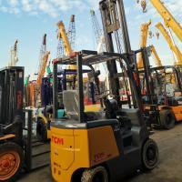 China Second Hand Tcm Electric Forklift 1.5 Ton with Routine Fork Length and 1500 kg Weight for sale