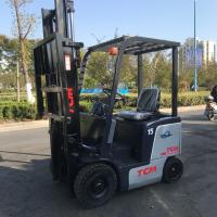 China TCM FB15 1.5Ton Electric Battery Operated Forklift with Clark Forklift in Shanghai for sale
