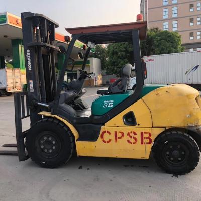 China Used Komatsu Fd30 Diesel Forklift 3 Ton with Optional Engine and Fork Width 1200mm for sale