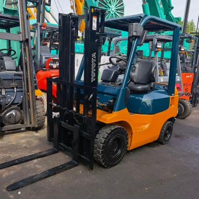 China Toyota FD15 Forklift 1.5ton Used Forklift with Routine Fork Width in Good Condition for sale