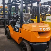 China Original Japan Toyota FD35 3 Ton Gasoline Engine Forklift with Routine Fork Length for sale