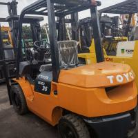 China Original Japan Toyota FD35 3 Ton Gasoline Engine Forklift with Routine Fork Length for sale