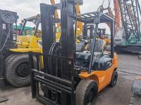 China Original Japan Toyota FD35 3 Ton Gasoline Engine Forklift with Routine Fork Length for sale