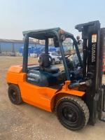 China Used TOYOTA FD40.4 ton Forklift With 2 Stages Mast 3m 4meters 4.5m Weight KG 4000 kg for sale