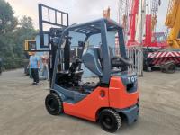 China Routine Fork Width 1.5 Ton Diesel Toyota FD15 Forklift with 2 Stage 3 Meters in Shanghai for sale