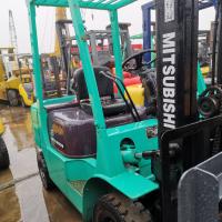 China Used Mitsubishi 2.5 Tons Forklift in Shanghai Perfect for Building Material Shops for sale