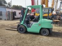 China Stable Working Condition Second Hand Mitsubishi 3ton FD30 Forklift with 180mm Fork Width for sale