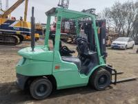 China Stable Working Condition Second Hand Mitsubishi 3ton FD30 Forklift with 180mm Fork Width for sale