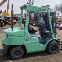 China Stable Working Condition Second Hand Mitsubishi 3ton FD30 Forklift with 180mm Fork Width for sale