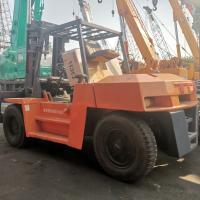 China Used TCM FD100 Forklift 10 Ton Diesel Fork Lift in Good Condition for Food Beverage for sale