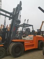 China FD100 TCM Forklift 10 Ton in Good Condition with Diesel Engine and Routine Fork Width for sale