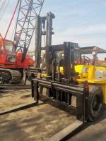 China TCM FD100 10 ton Japan original forklift in good condition for home at discounted for sale
