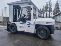China 100 Ton Toyota Used Forklift in Japan Original Japan 10 TON Big Forklift TCM FD100 for sale