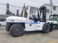 China Consumption 10 Ton TCM FD100Z 2 Stage 4 Meters Used Forklift for Machinery Repair Shops for sale