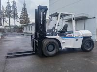 China Consumption 10 Ton TCM FD100Z 2 Stage 4 Meters Used Forklift for Machinery Repair Shops for sale