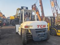 China 10 Ton TCM Forklift FD100 with Diesel Engine in Shanghai Japan Used and Garment Shops for sale