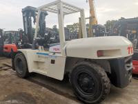 China 10 Ton TCM Forklift FD100 with Diesel Engine in Shanghai Japan Used and Garment Shops for sale