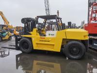 China Routine Fork Width TCM FD100T 10 Ton Hydraulic Forklift Used Diesel Engine for Sal for sale
