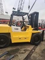 China Shanghai Industrial Zone Sale Japan Second-Hand TCM 10 Ton FD100 High Mast Forklift for sale