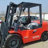China Powerful Heli CPCD35 Diesel Forklift 3ton 3.5 ton 5ton for Rough Terrain in Shanghai for sale