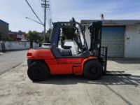 China Japan Isuzu Engine 7 Ton Toyota Forklift with Fork Positionor and Routine Fork Length for sale