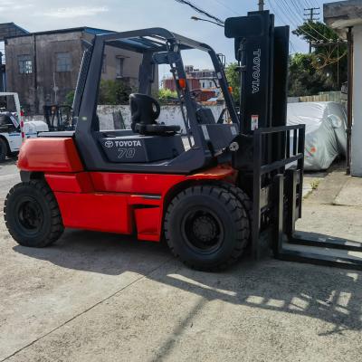 China 7 Ton Diesel Forklift with EPA Certification and Toyota ISUZU Engine Routine Fork Length for sale