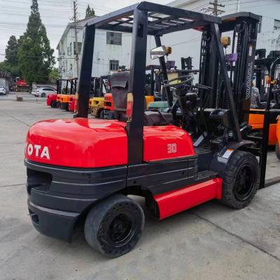 China 3 Ton Toyota Forklift Japan Original Parts Diesel Engine Fork Width and Length Routine for sale