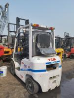 China Home 2.5 Ton Used Japan TCM FD25 T3C Diesel Forklift for Retail Restaurant Industries for sale
