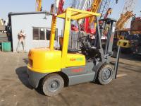 China Used TCM Japan-Made Diesel 3 Ton Forklifts FD30 FD50 FD70 for Machinery Repair Shops for sale
