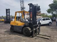 China Japan Original TCM Diesel Forklifts 5ton 10ton 15ton 20ton Series FD200 FD50 FD30 for sale