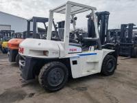 China TCM FD70 7-10 Ton Forklift with Diesel Engine and Routine Fork Length in Shanghai Yard for sale