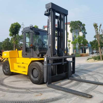 China Komatsu FD160 16 Ton Diesel Forklift Secondhand Used Condition for Home Fork Width 1200mm for sale