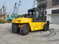 China Komatsu FD160 16 Ton Diesel Forklift Secondhand Used Condition for Home Fork Width 1200mm for sale