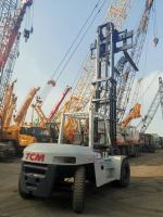 China Secondhand TCM FD100 10Ton Diesel Forklift for Food Beverage Operations and Efficiency for sale