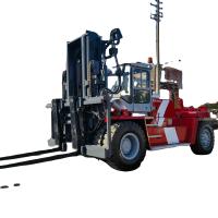 China Fork Length Routine Used Kalmar 25 Ton Container Reach Stacker with Fork Positioner for sale