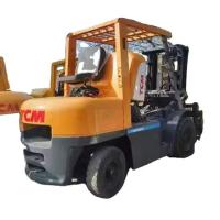 China Used TCM 3 Ton 7 Ton 10 Ton 20 Ton Diesel Forklift Truck with Sideshift and Cylinder for sale
