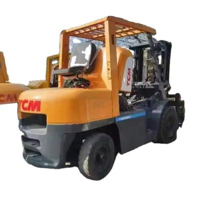 China Used TCM 3 Ton 7 Ton 10 Ton 20 Ton Diesel Forklift Truck with Sideshift and Cylinder for sale