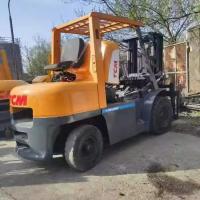 China Used TCM 3 Ton 7 Ton 10 Ton 20 Ton Diesel Forklift Truck with Sideshift and Cylinder for sale