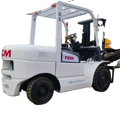 China 5 Ton Lifter TCM FD50 Used Forklift with Low Fuel Consumption Diesel Engine for sale