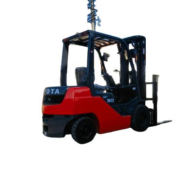 China Weight KG 3000 kg Used Toyota Forklift 3ton FD30 8f30 Japan Original for Energy Mining for sale