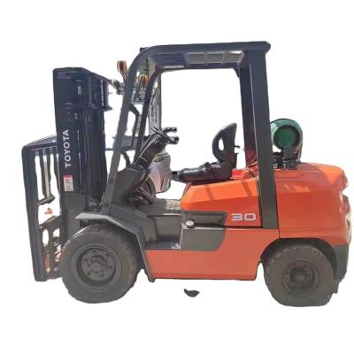 China 3t Toyota Forklift with Sideshift and Cylinder FDZN30 LP Gas Engine Komatsu TCM Misubishi for sale