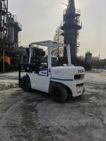 China Powerful Diesel Engine 5 Ton TCM 3stage 4.5m FD100 DF50 FD70 Used Forklift in Japan for sale